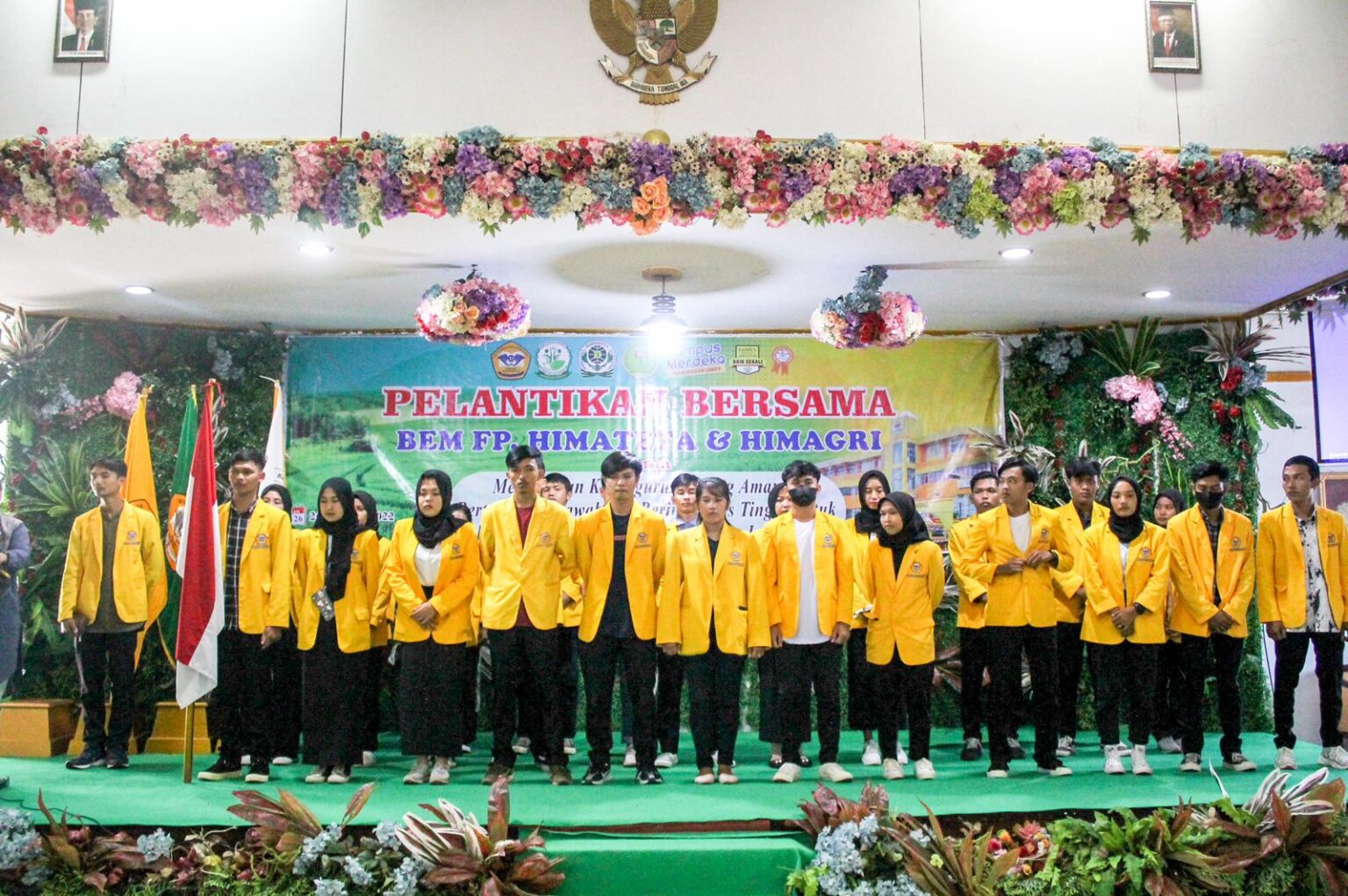 PELANTIKAN SERENTAK BEM, HIMATETA DAN HIMAGRI FAKULTAS PERTANIAN PERIODE 2022-2023